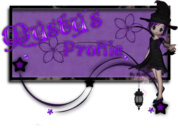 purple profile art (in Glitter Text)