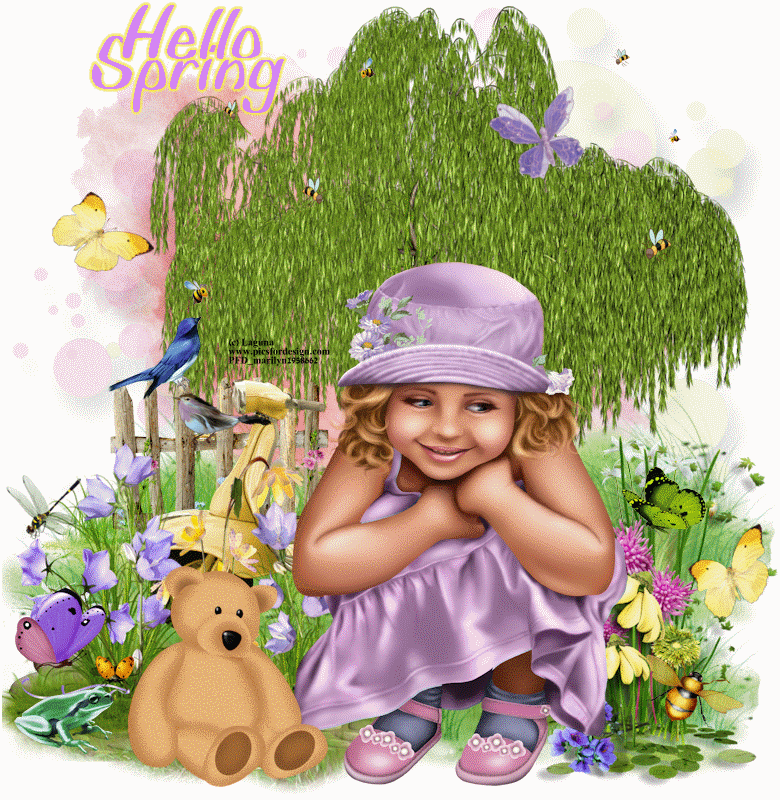 Hello Spring/girl (in Seasonal)
