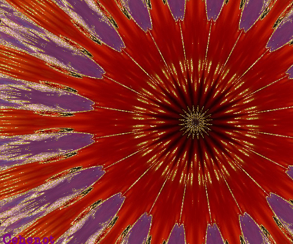 Glittering flower (in Animated GIFs)