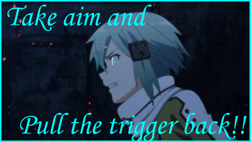 Sinon from SAO (in Backgrounds)