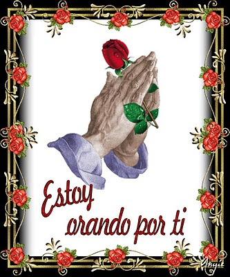 Estoy orando por ti (in Clipart)