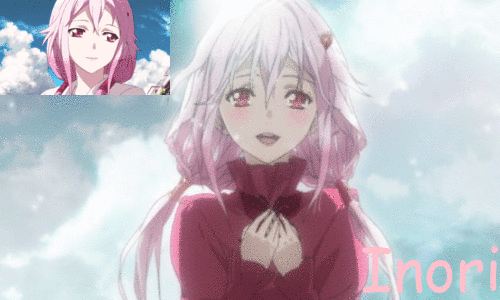 Inori Yuzuriha (in Backgrounds)