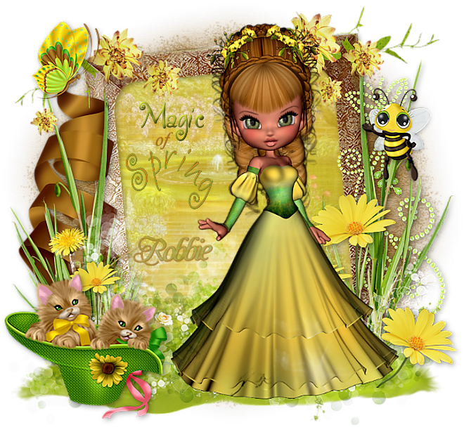 MagicOfSpring~Robbie (in Glitter Text)
