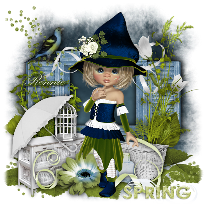 SPRING~Rennie (in Glitter Text)
