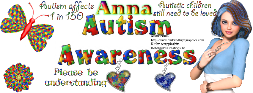 Anna -Autism Awareness fb cover (in Facebook Covers)