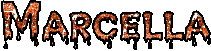 Marcella name (in Glitter Text)