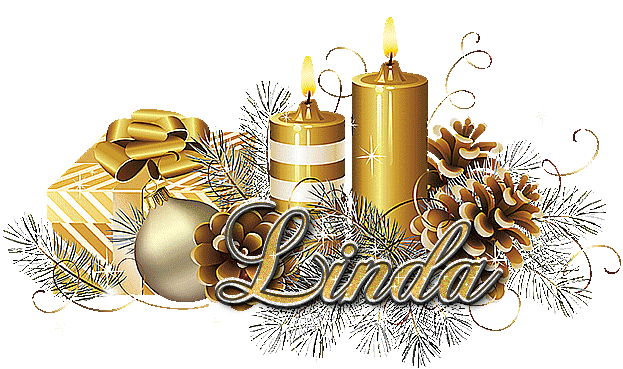 Linda (in Glitter Text)