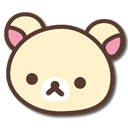 Korilakkuma head (in Clipart)