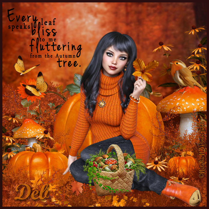 Deb (in Glitter Text)