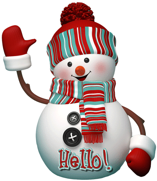 Christmas Snowman (Hello!) (in Seasonal)