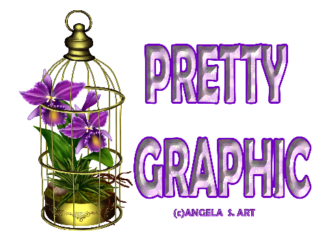 Pretty Graphic (in Glitter Text)
