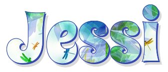 Jessi, NAMES, DRAGONFLY, TROPICAL, TRXT (in Glitter Text)