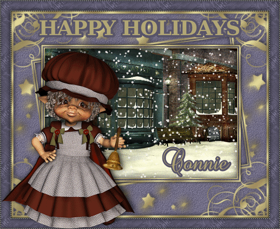 Connie (in Glitter Text)