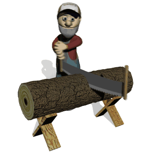 sawing (in Animated GIFs)