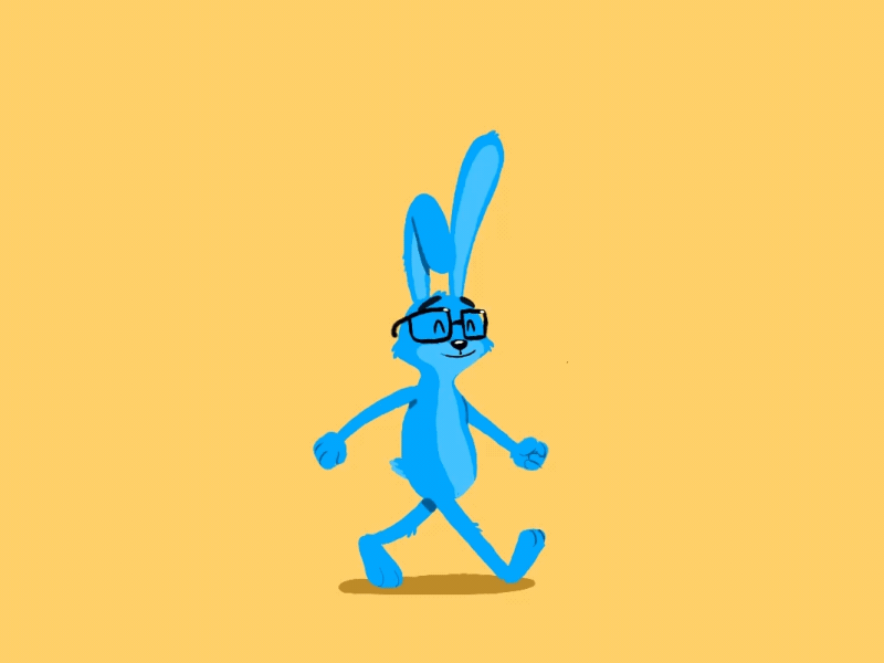 blue bunny (in Animated GIFs)