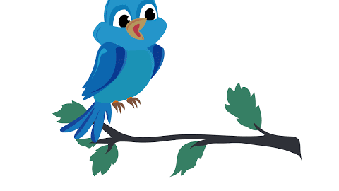 blue bird (in Animated GIFs)