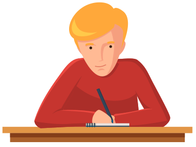 boy writing (in Animated GIFs)