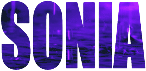 Sonia (in Glitter Text)