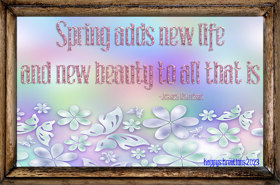 Spring adds new life.... (in Seasonal)
