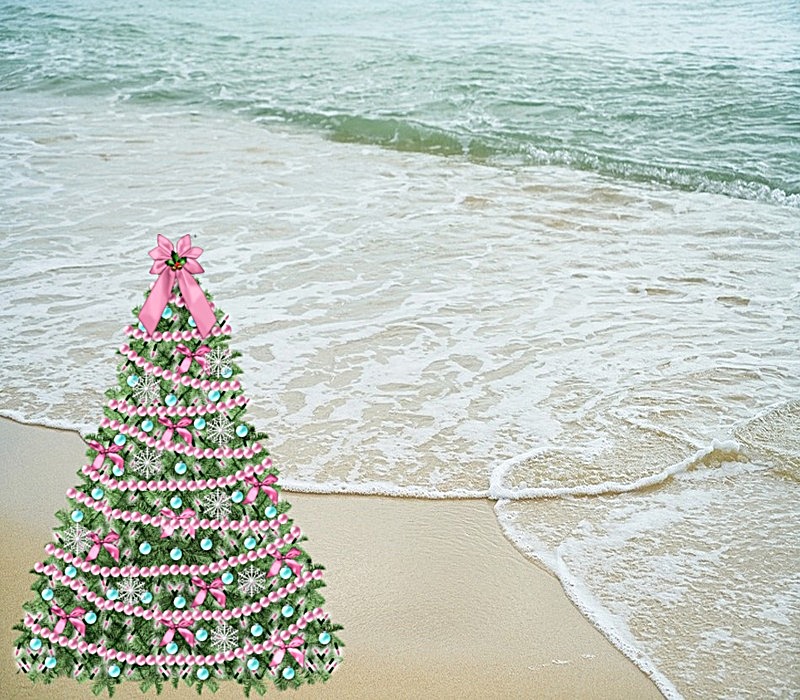 Summer Christmas Background (in Backgrounds)