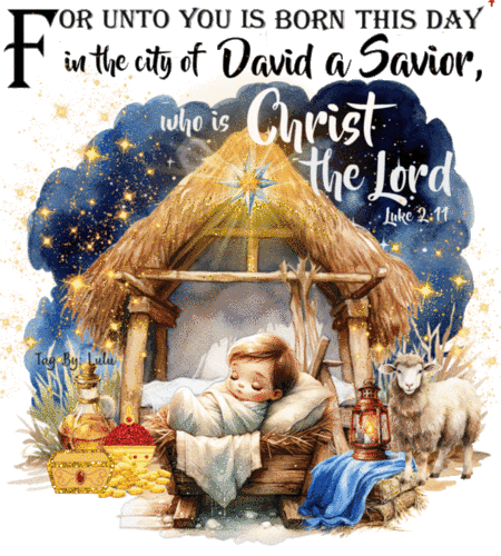 Christmas Birth of Jesus Luke 211 Christ the Lord Scripture Birthday ...