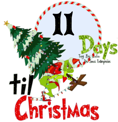 11 Days till Christmas Grinch Countdown (in Seasonal)