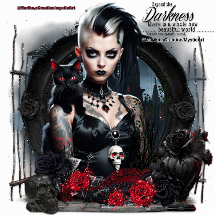 Lissy with Cat (in Animated GIFs)