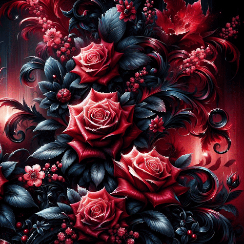 Roses Background (in Backgrounds)