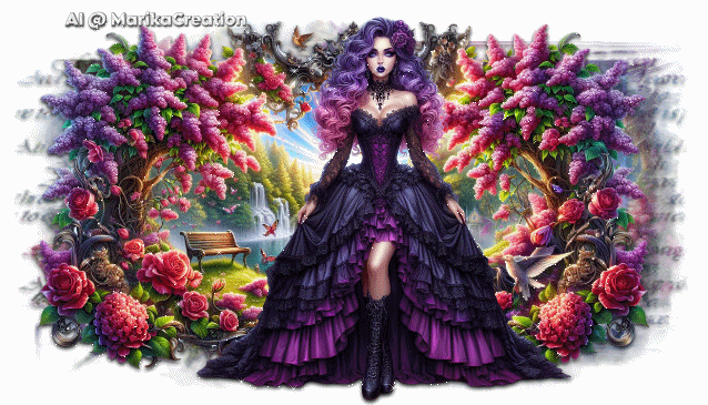 Victorian Girl (in Animated GIFs)