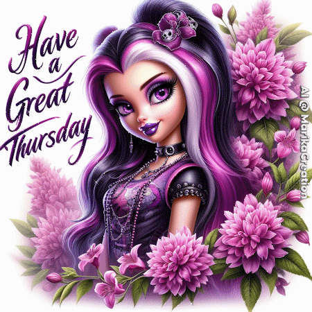 Have a great Thursday (in Glitter Text)