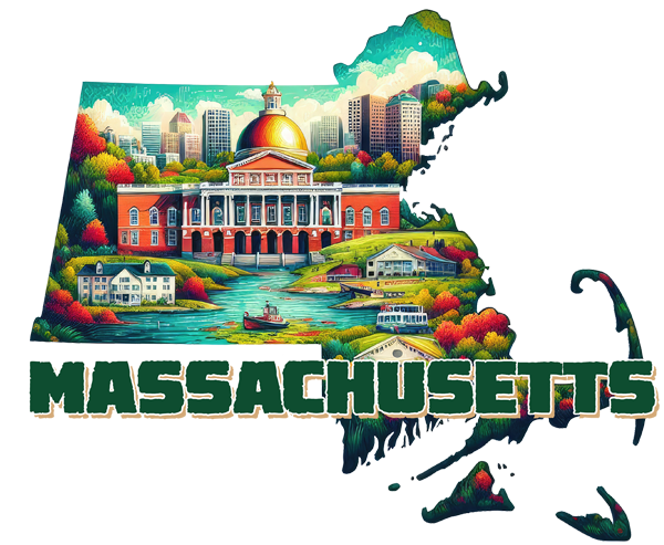 Massachusetts (in Clipart)