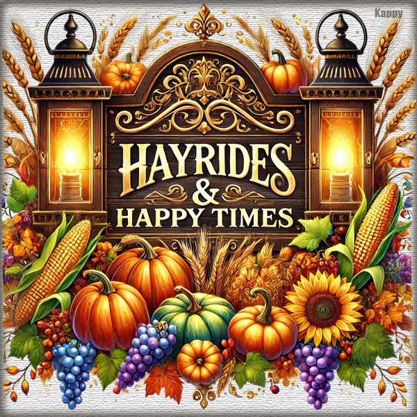 Hayrides and Happy times (in Seasonal)