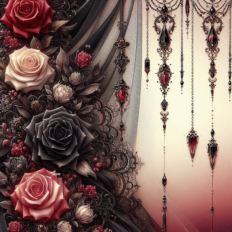 Goth Halloween Background (in AI Art)