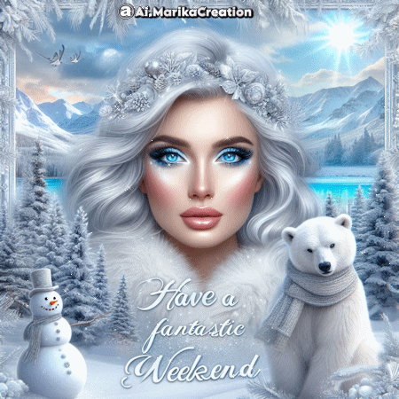 Have a fantastic weekend (in Glitter Text)