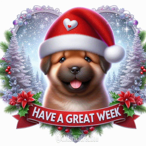 Have a great week (in Glitter Text)