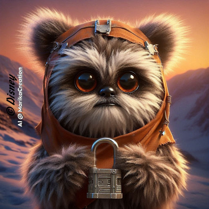 Ewok from Star Wars(For Jessi) (in AI Art)