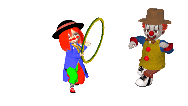 clowns (in Animated GIFs)