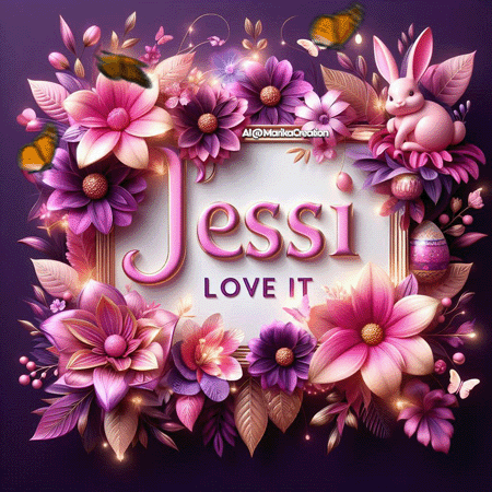 Jessi love it (in Glitter Text)