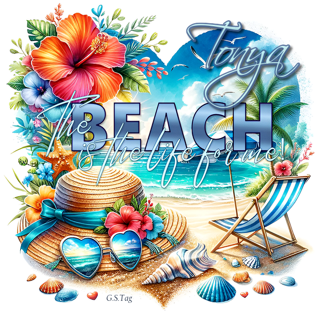 Tonya (in Glitter Text)