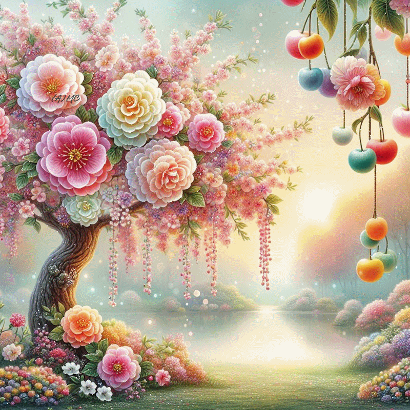 summer BG (in AI Art)