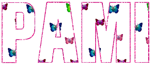 Pami (in Glitter Text)