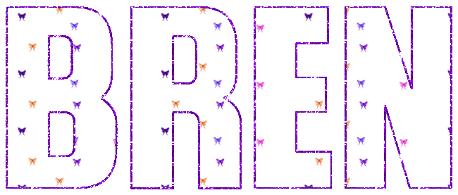 Bren (in Glitter Text)