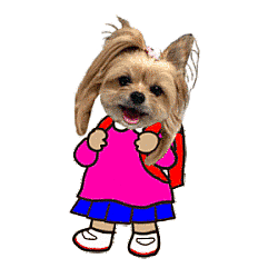 school girl puppy (in Animated GIFs)