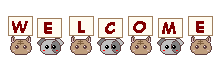 welcome (in Glitter Text)