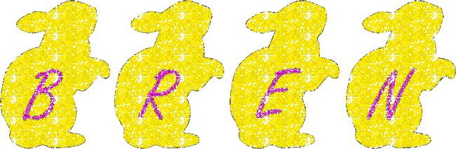 Bren (in Glitter Text)