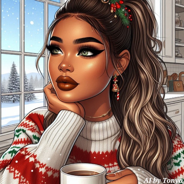 Pretty girl #3 (in AI Art)