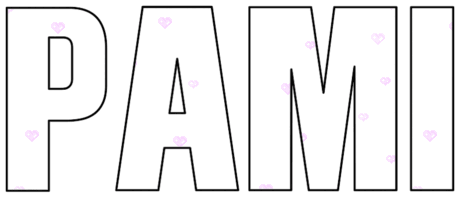 Pami (in Glitter Text)