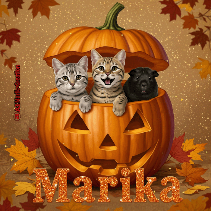 Marika (in Glitter Text)