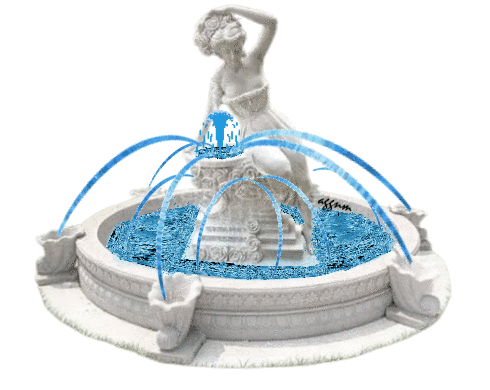 lady fountain (in Animated GIFs)