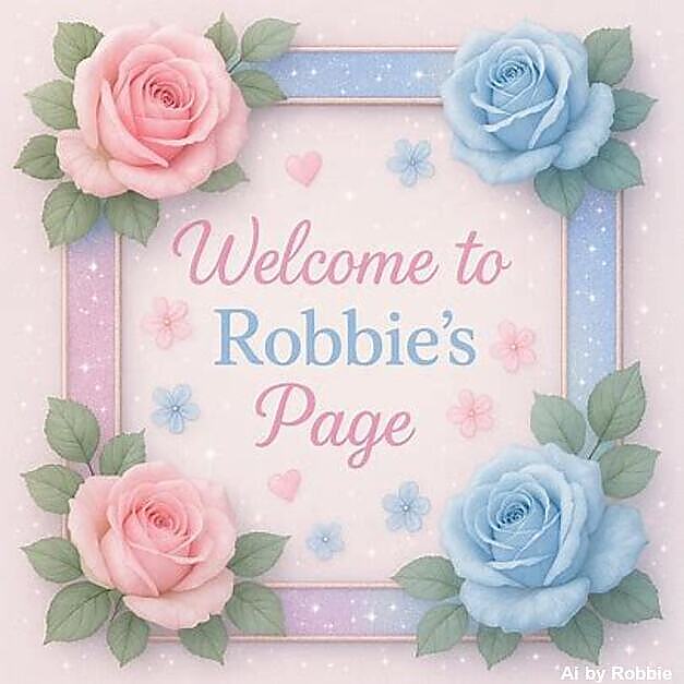 Robbie (in Glitter Text)